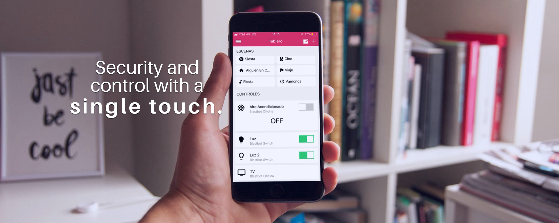 Blastbot: Save money controlling lights and more from your cell phone.